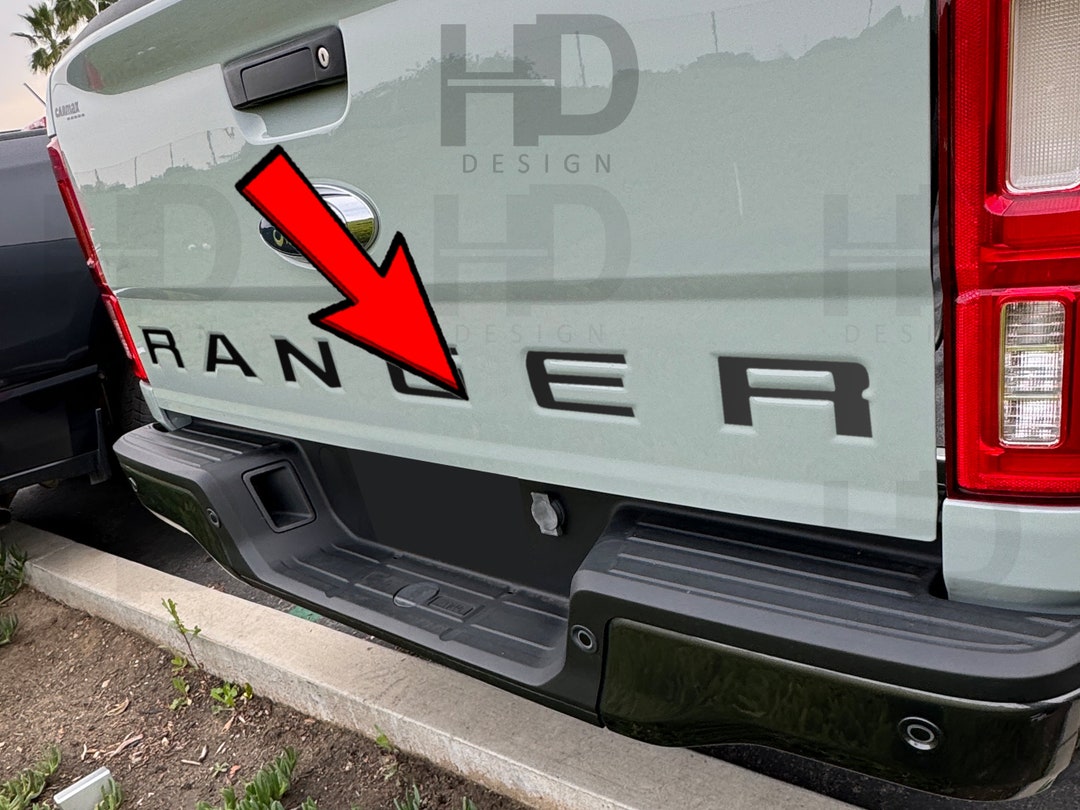 HDUSA Decals Fits Ford Ranger 2019-2023 Decals Colors Rear Tailgate ...