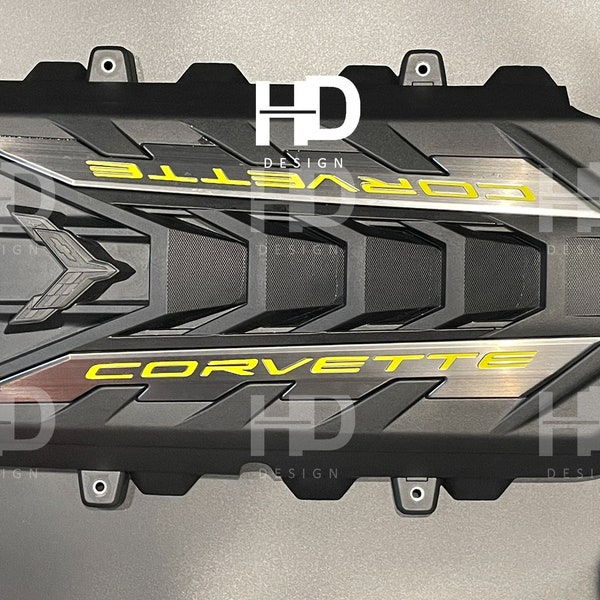 C8 Corvette Engine Cover Decals - Etsy