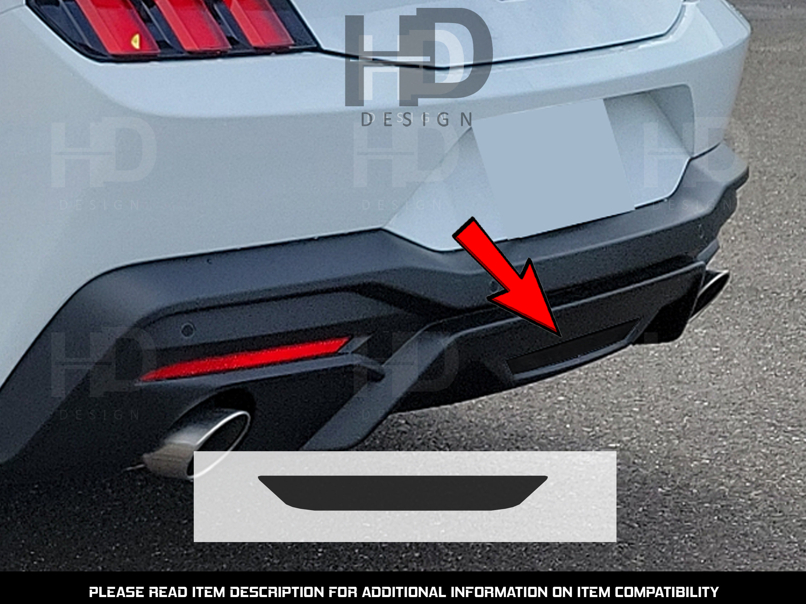 HDUSA Fits 2024 Ford Mustang S650 Rear Reverse Bottom Tail - Etsy