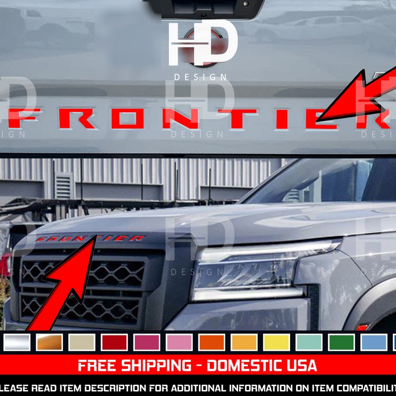 Black Nissan Frontier Grill Emblems - Etsy