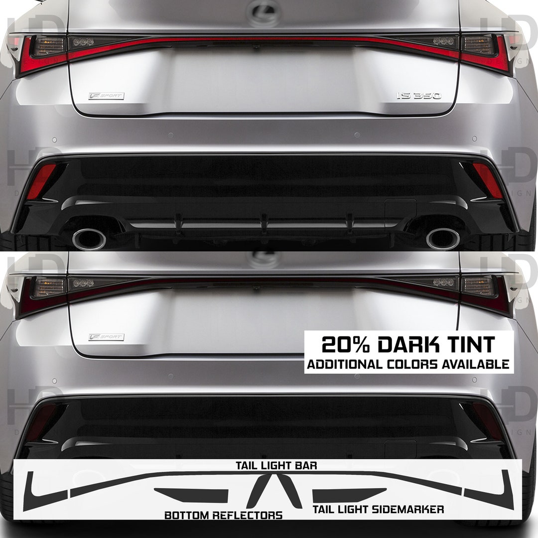 HDUSA Fits Lexus IS300 IS350 IS500 2021 2022 23 Tail Light Bar Side ...
