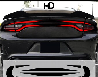 Charger Tail Light Decal | Etsy