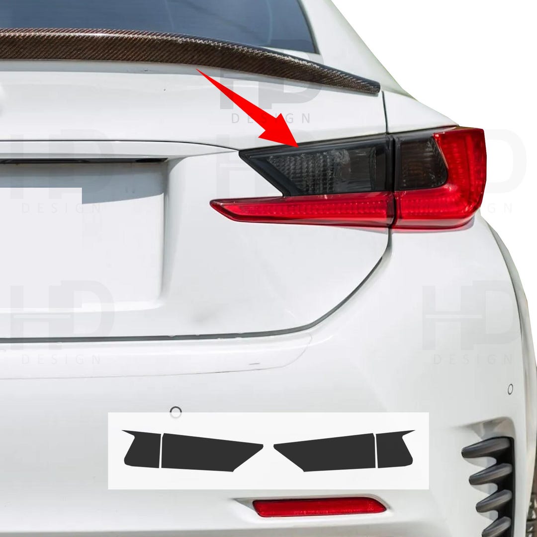 HDUSA for Lexus RC 2015-2018 Tail Light Rear Precut on Reverse Blinkers ...