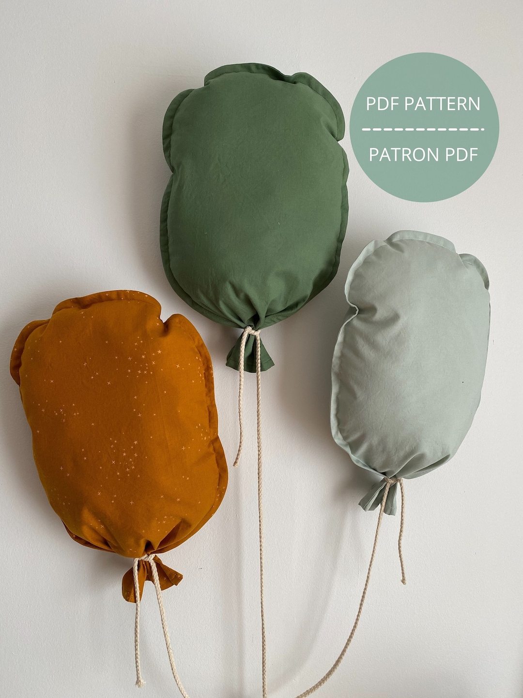 Balloon - PDF Pattern / Decorative Balloon - PDF Pattern - Etsy