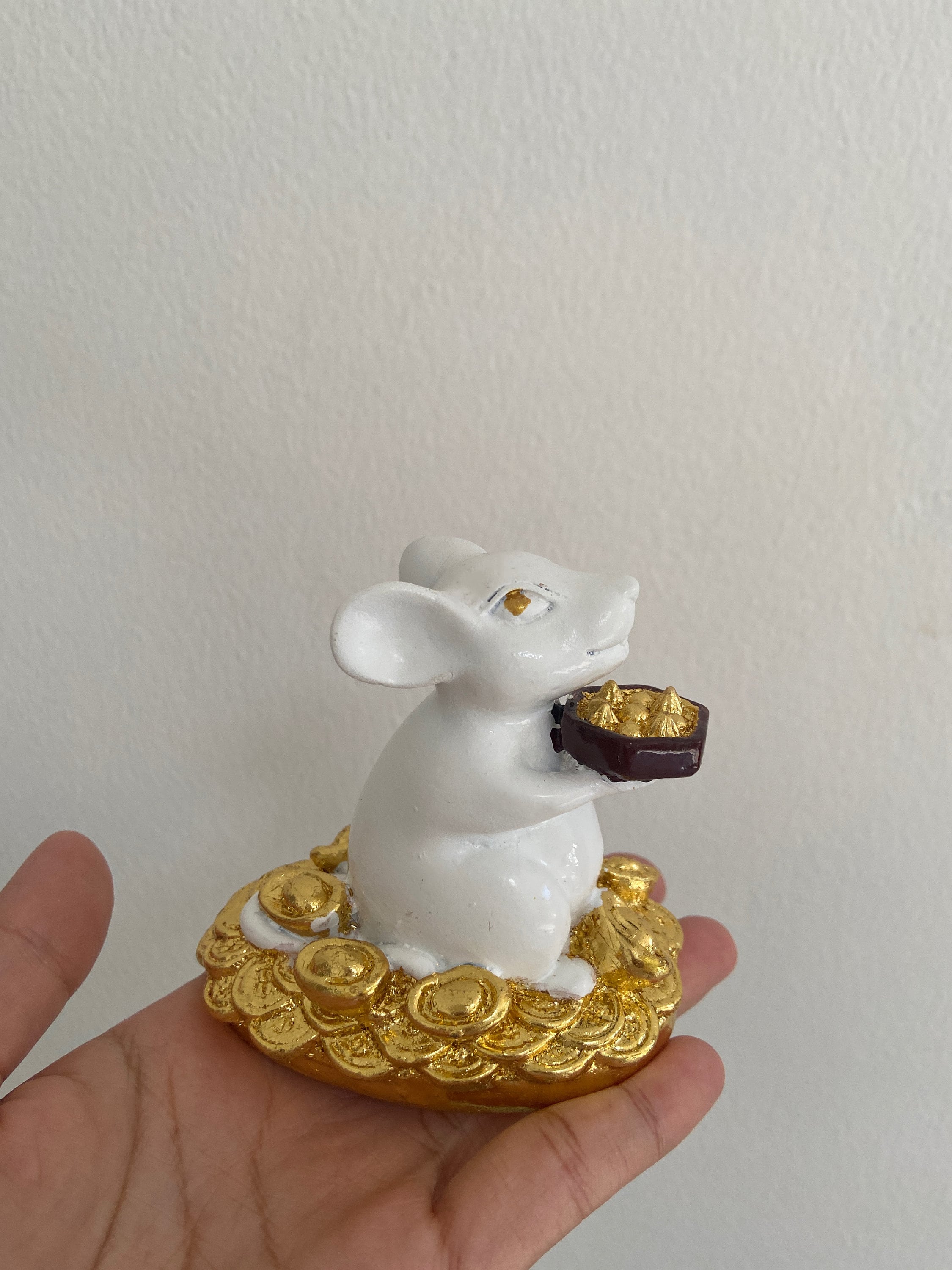 Handcrafted Mushika Mouse, the Rat of Lord Ganesha. Protect Life, Good ...