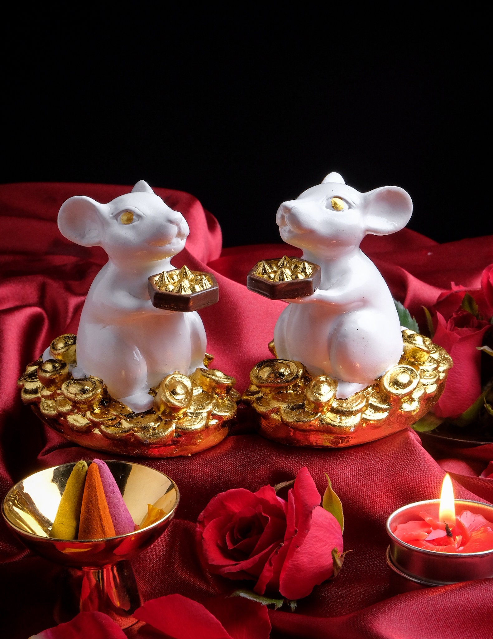 Handcrafted Mushika Mouse, the Rat of Lord Ganesha. Protect Life, Good ...