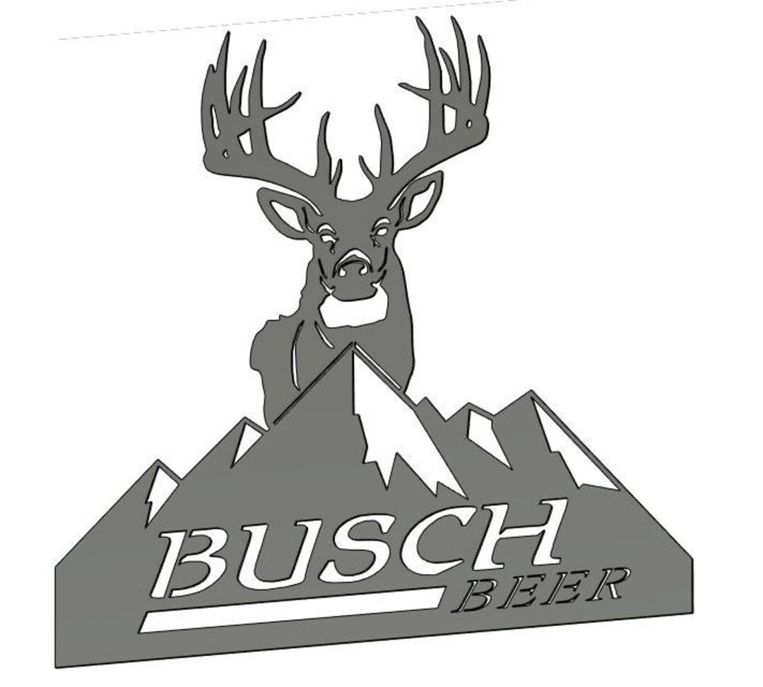 Busch Deer DXF File - Etsy