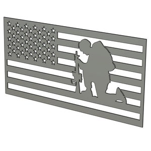 American Flag Dxf File for Autocad - Etsy