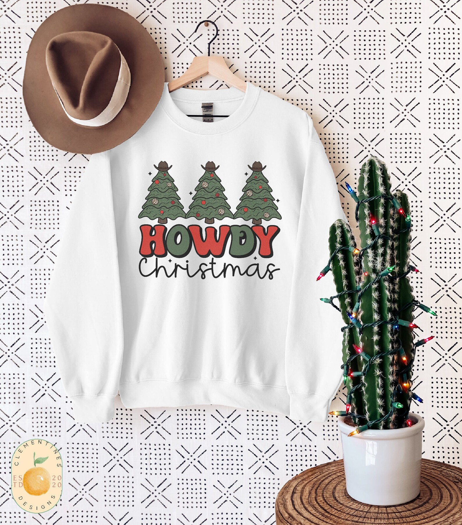 Howdy Christmas PNG: Western Holiday Digital Download - Etsy