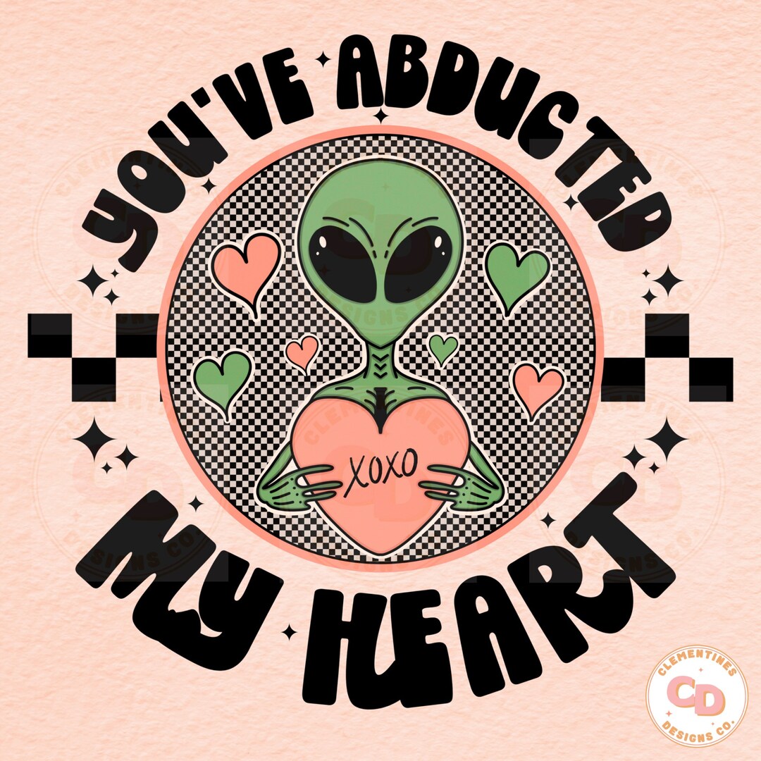 Alien Valentine Png,digital Download-happy Valentines Day Png,valentine ...