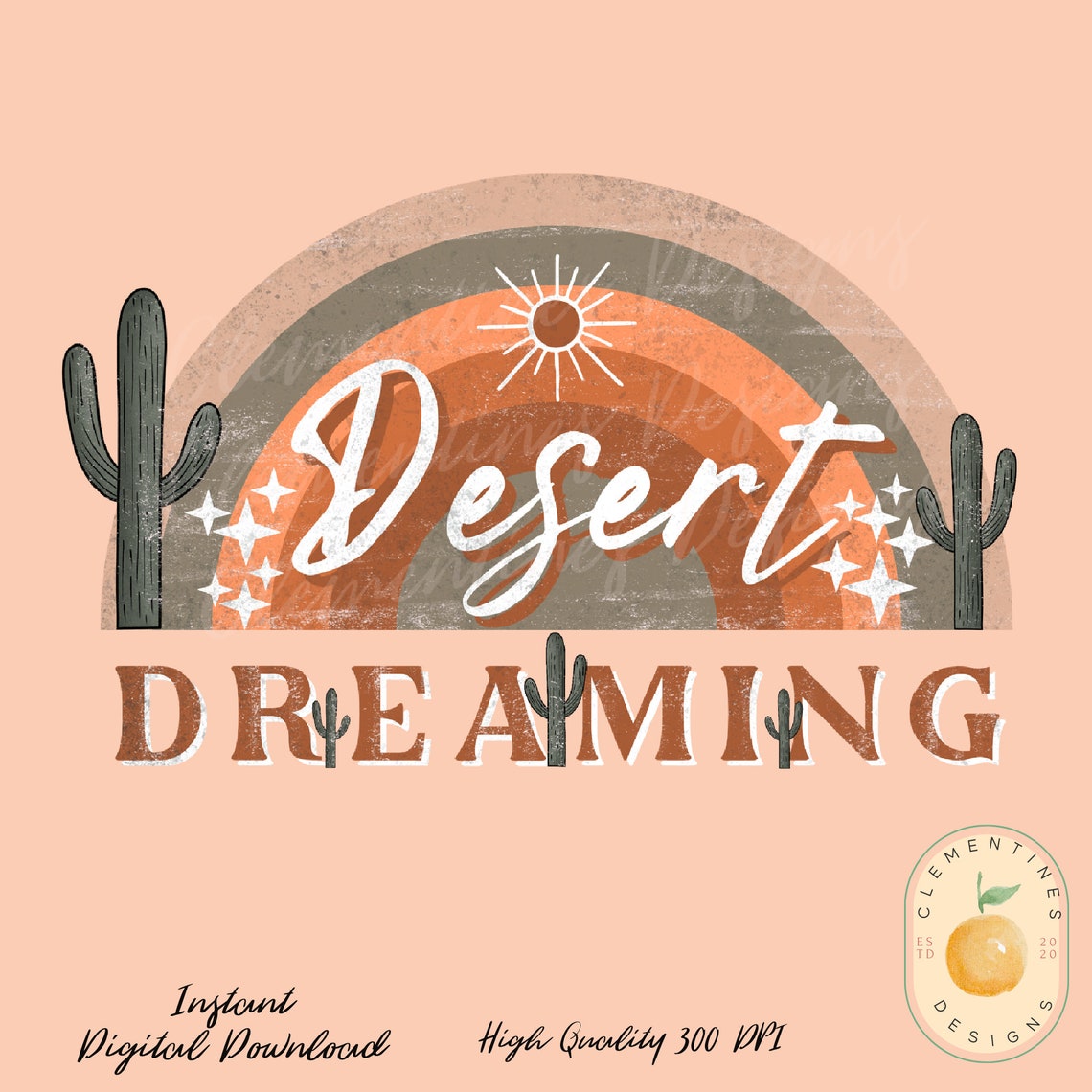 Desert Dreaming Png-sublimation Download-western | Etsy