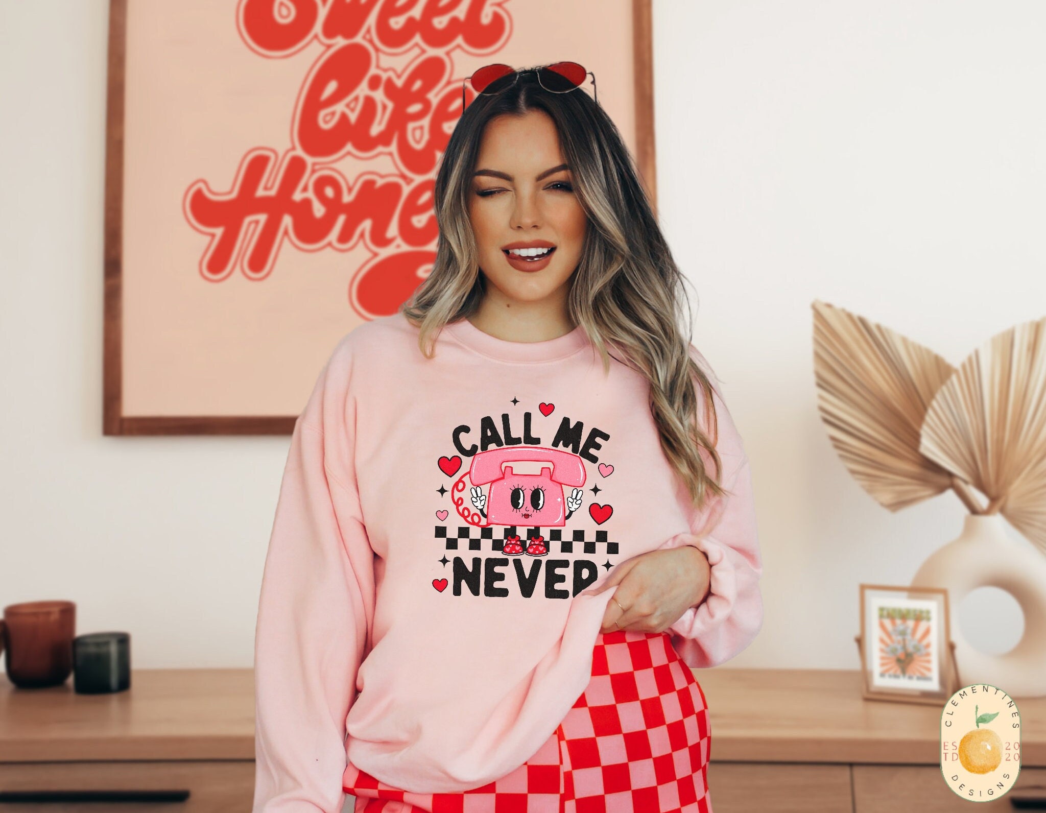 Call Me Never PNG Digital Download-happy Valentines Day - Etsy