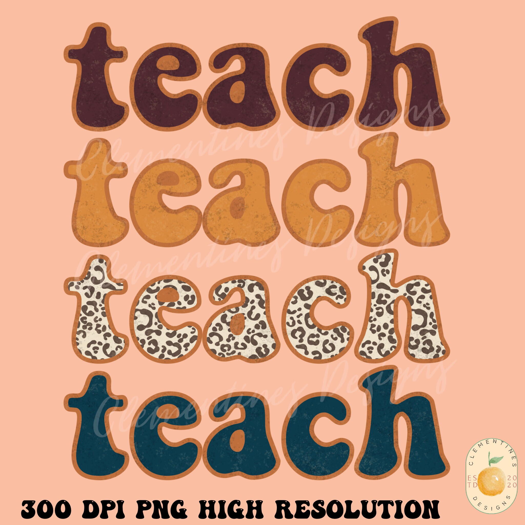 Teach PNG Fall Sublimation Design Fall Png Fall Teacher - Etsy