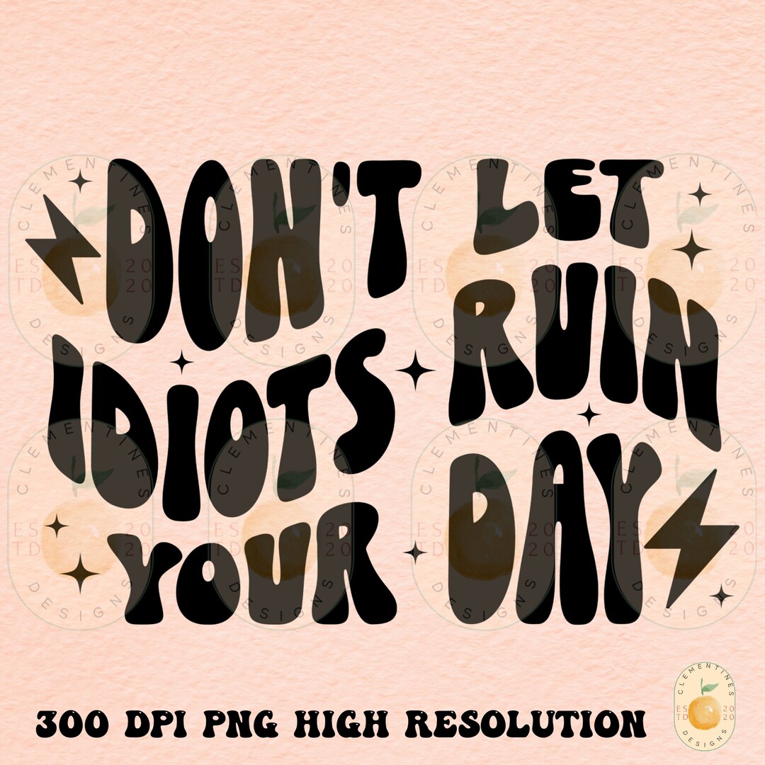 Funny Retro Text Png,digital Download-retro Png,retro Sublimation,edgy ...