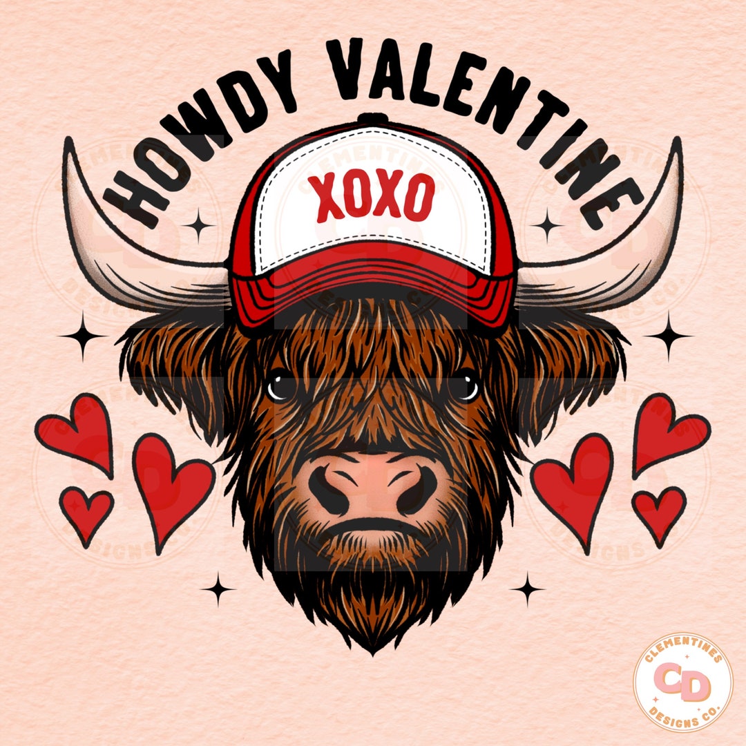 Howdy Valentine PNG, Digital Download-happy Valentines Day Png,valentine Sublimation,valentine ...