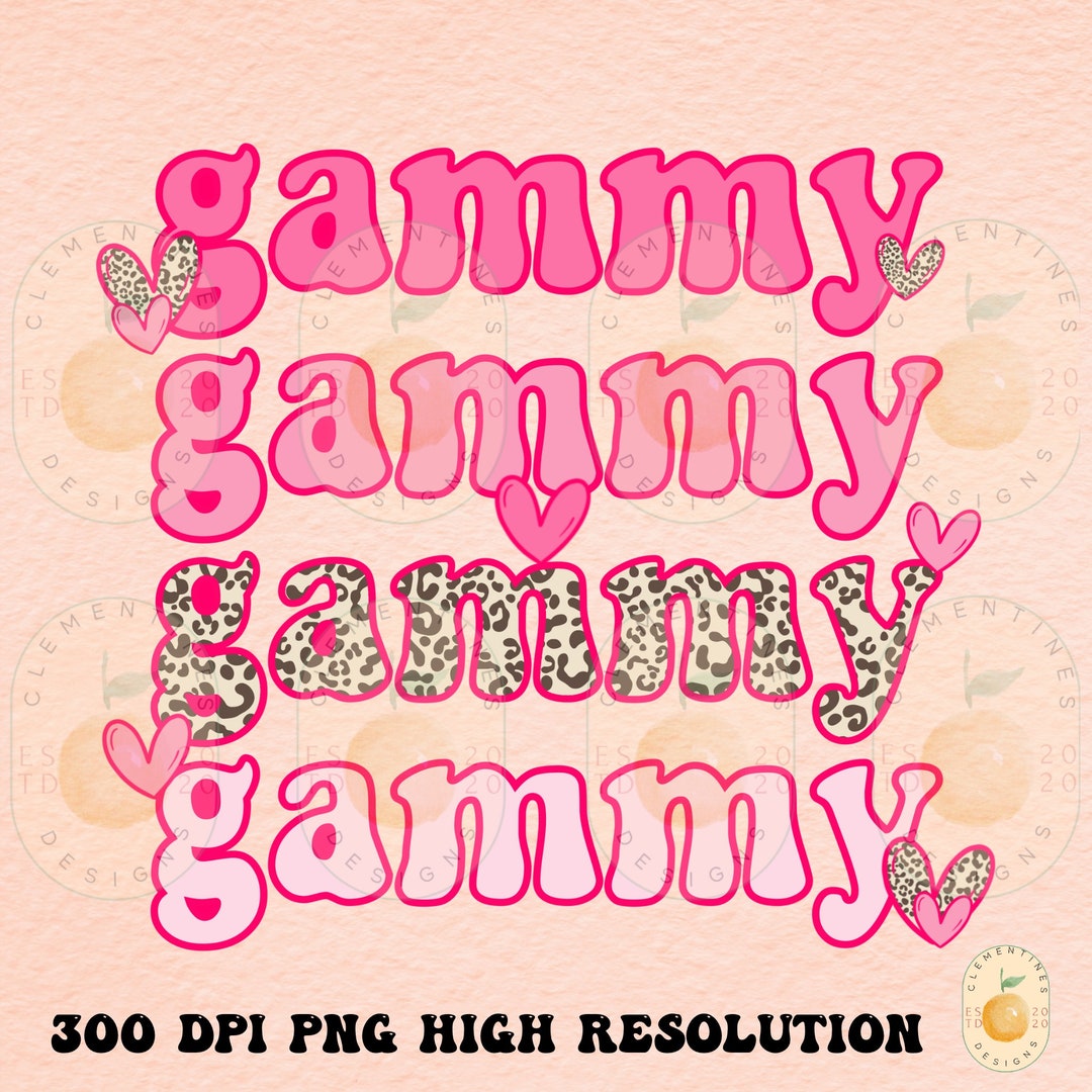 Valentines Day Gammy PNG, Digital Download-shirt Designs-valentines Day ...