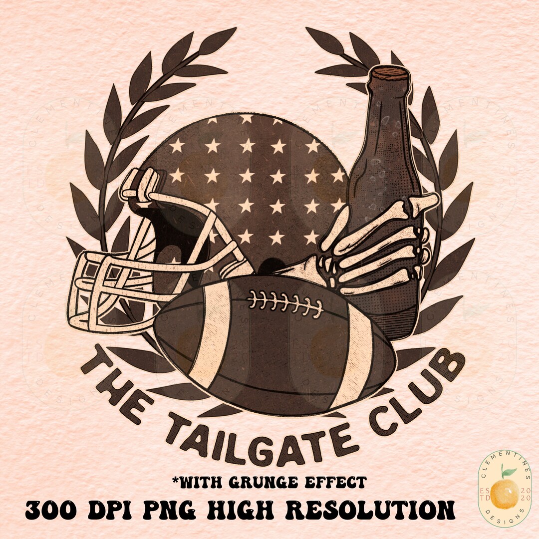 Retro Football Tailgate PNG: Fall Sublimation Design (digital Download ...