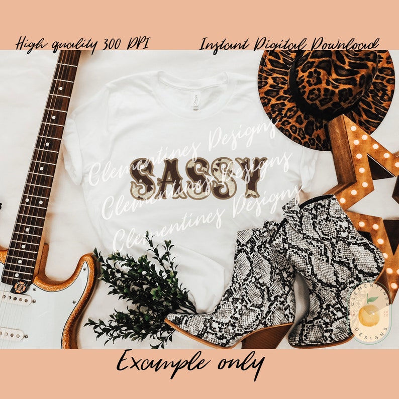 Sassy Cow Print Png Instant Digital Download Clipart For Etsy