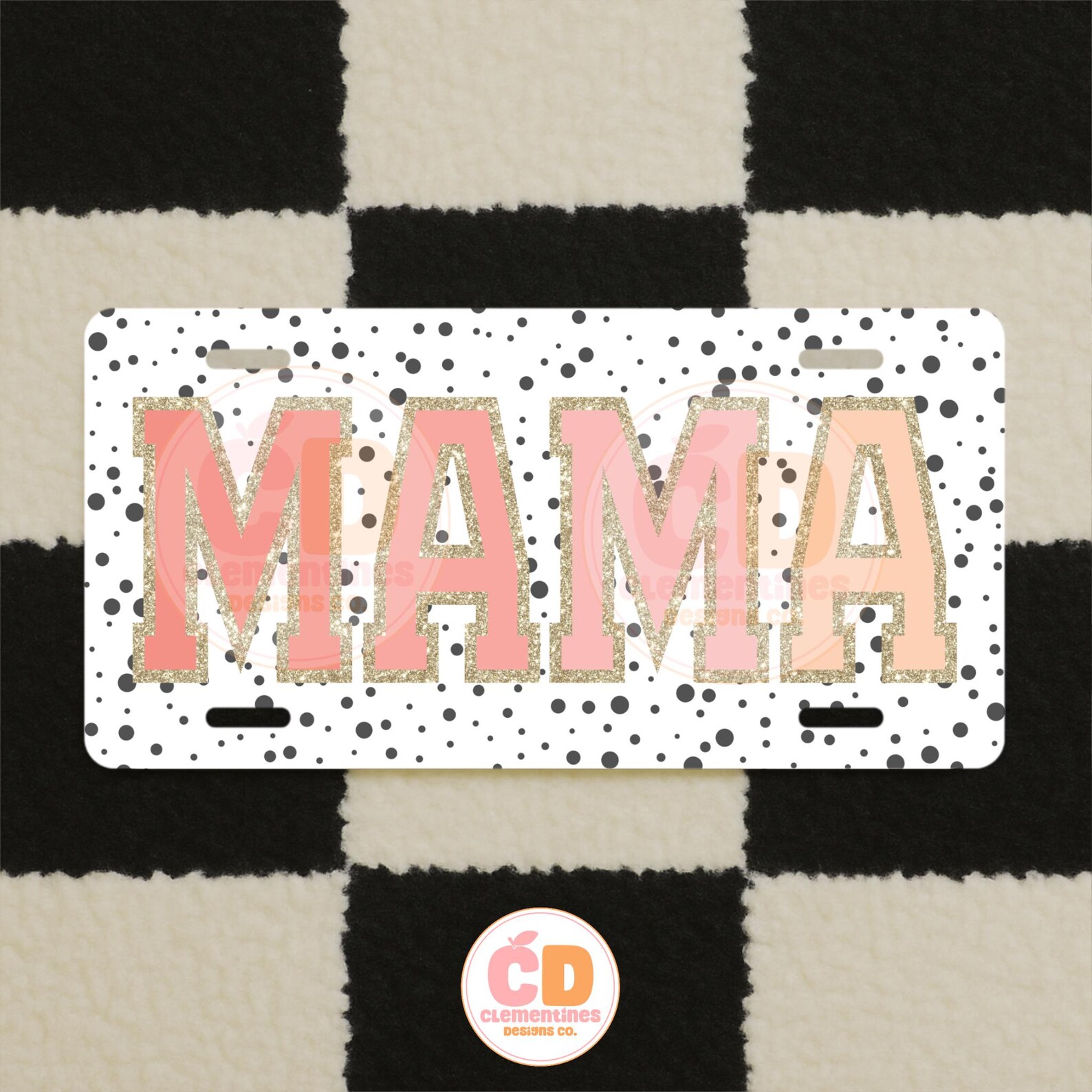 Mama License Plate Template: Sublimation Design PNG (digital Download ...