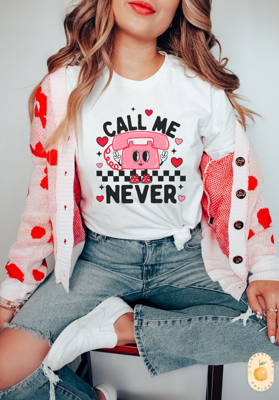 Call Me Never PNG Digital Download-happy Valentines Day - Etsy
