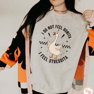 I Do Not Feel Bonita Goose PNG: Funny Retro Design (digital Download ...