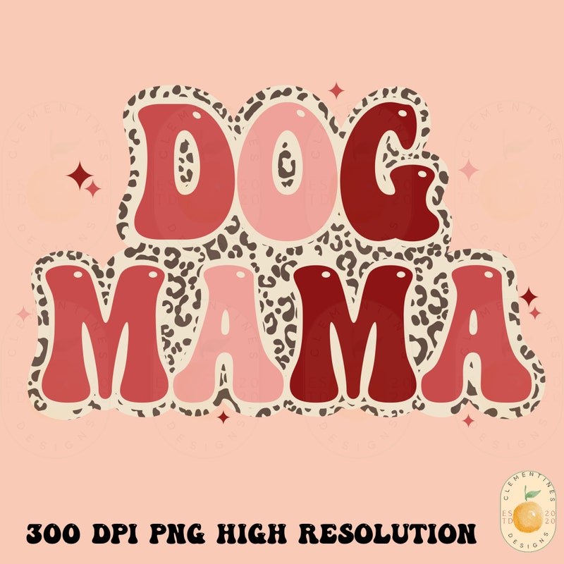Dog Mama Png - Etsy