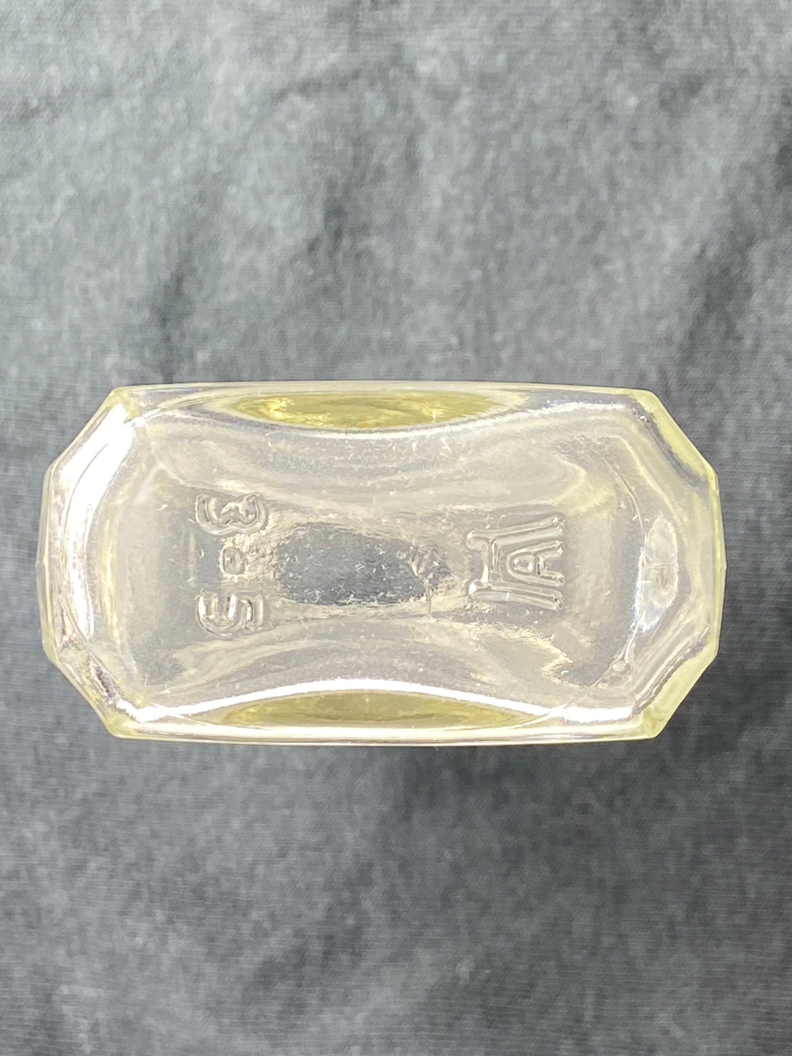Vintage Hazel-atlas Medicine Bottle With Lid - 4oz Clear Glass ...