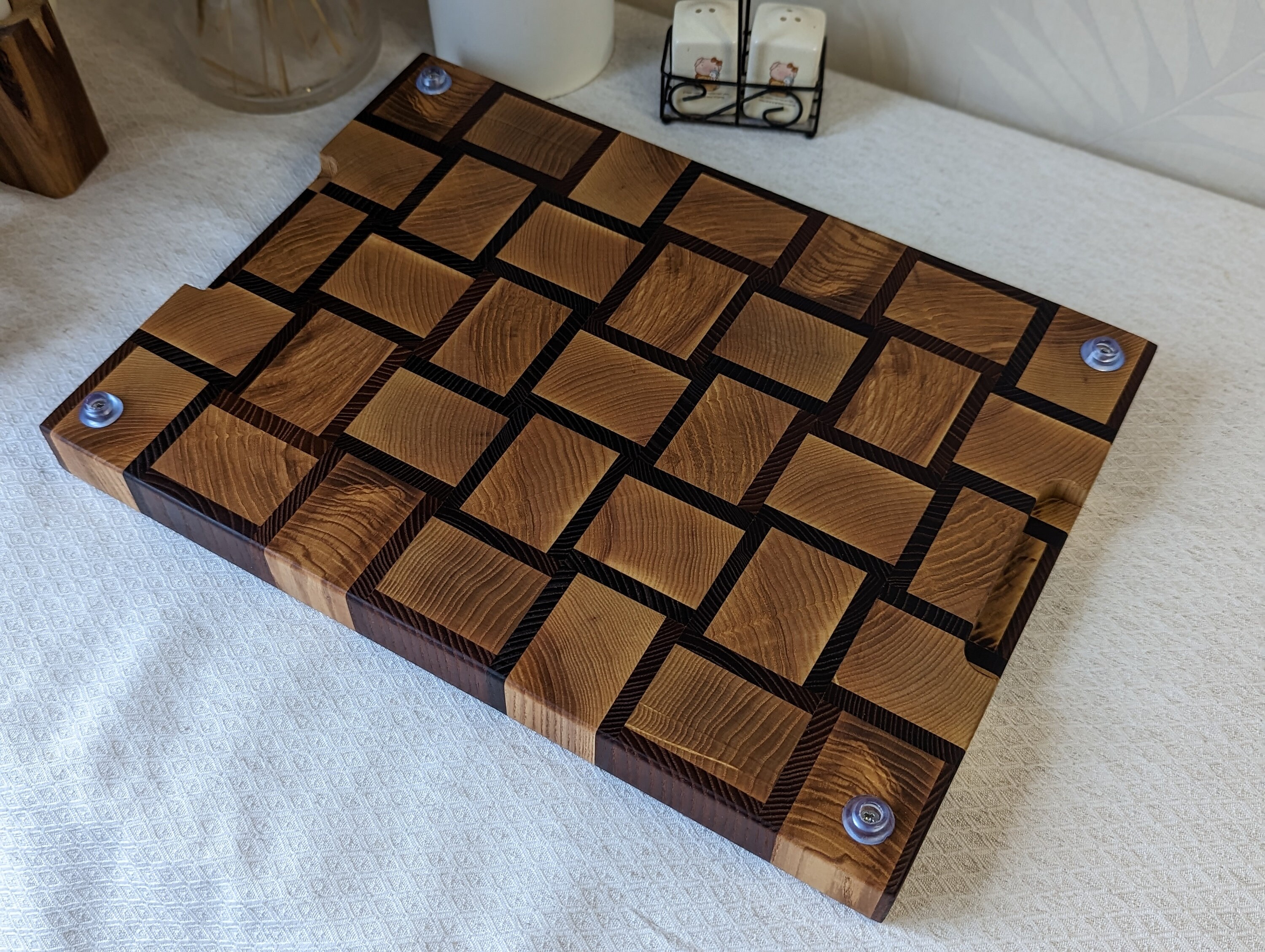 End Grain Cutting Board Butcher Block Chef Cutting Board Wood - Etsy