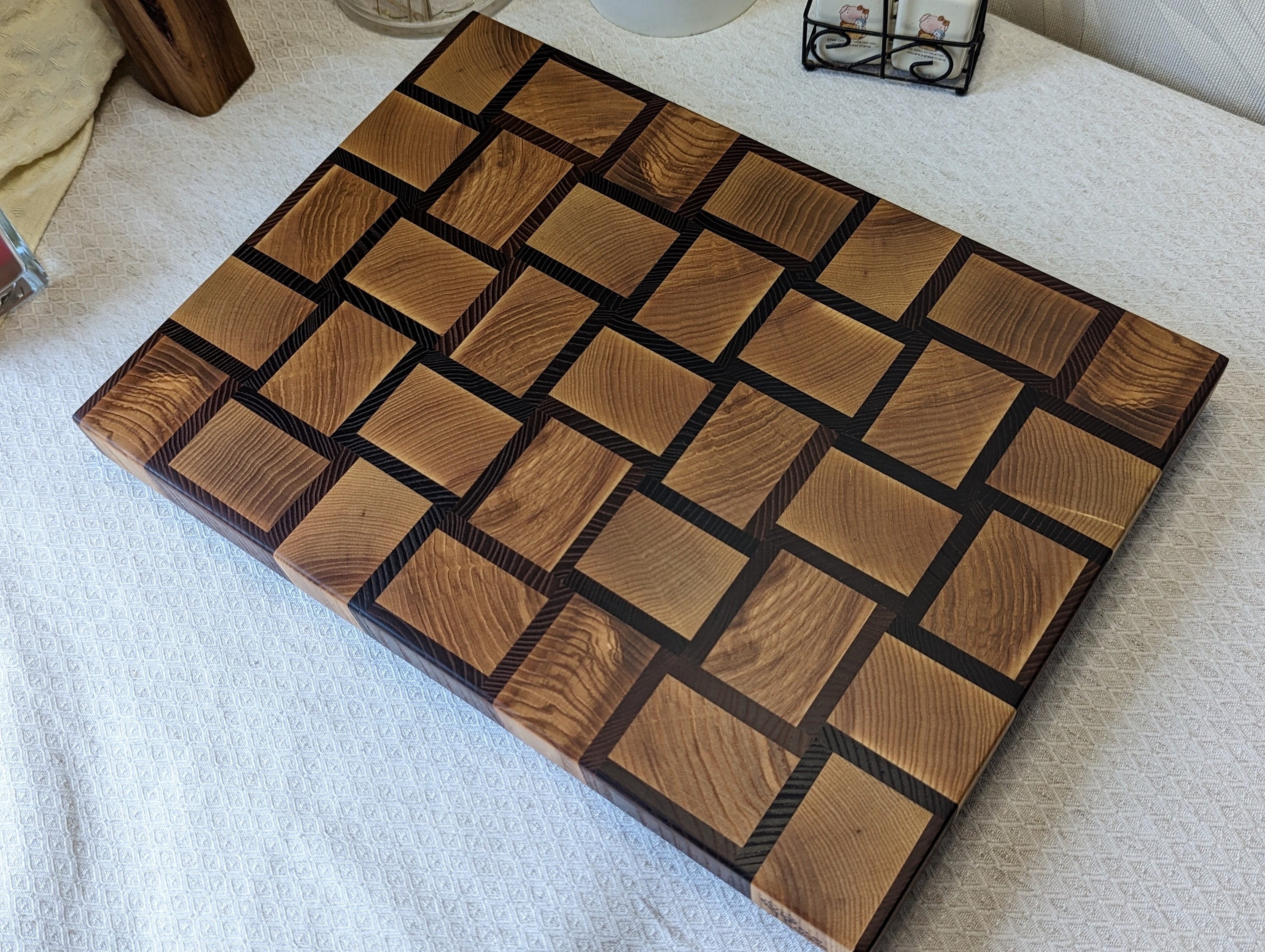 End Grain Cutting Board Butcher Block Chef Cutting Board Wood - Etsy