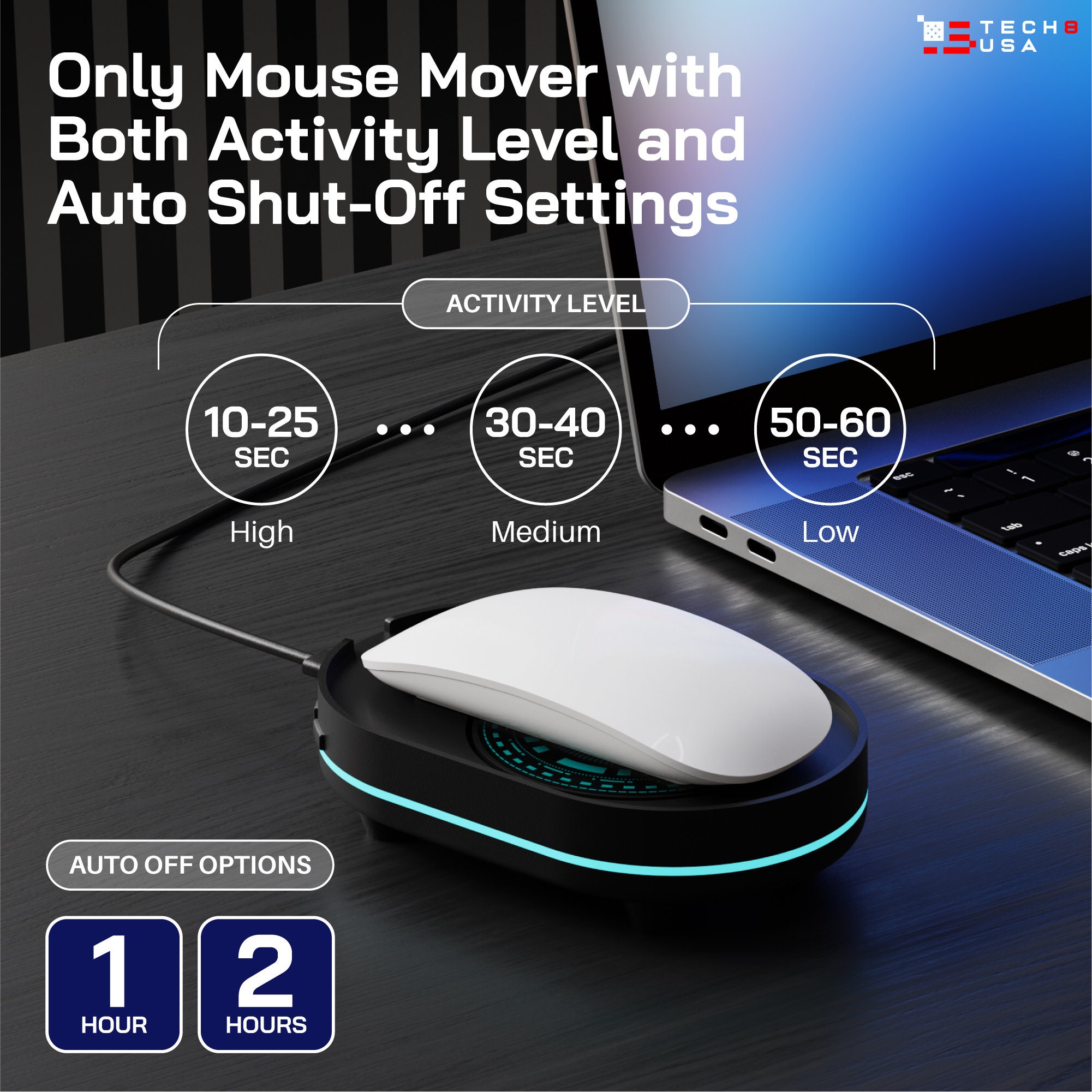 Undetectable Mechanical Mouse Mover, Jiggler, No Software, Random Moves ...