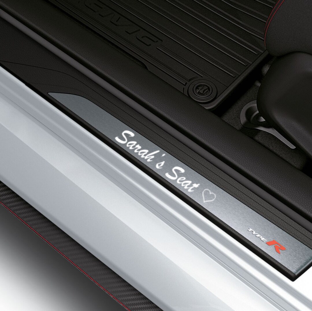 Personalized Girlfriends Name Seat With Heart Decal/ Sticker/ Stick-on ...