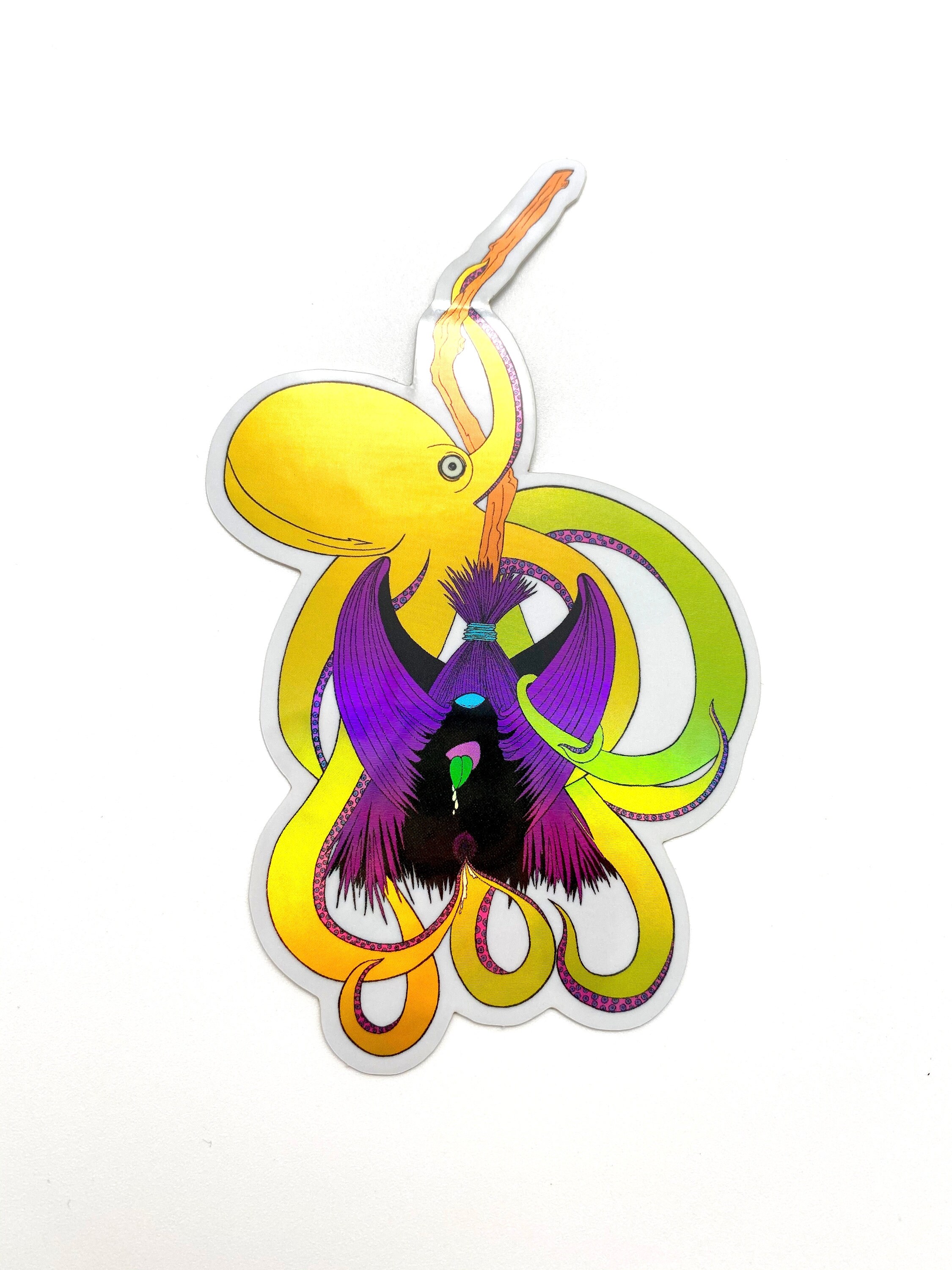 Yokai Akkorokamui x Hahakigami Vinyl wetterfeste - Etsy.de