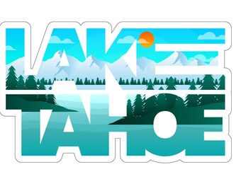 Lake Tahoe Sticker - Etsy