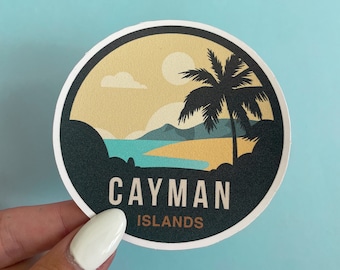 Vintage Style Dive Grand Cayman Islands Caribbean Scuba Retro Travel ...