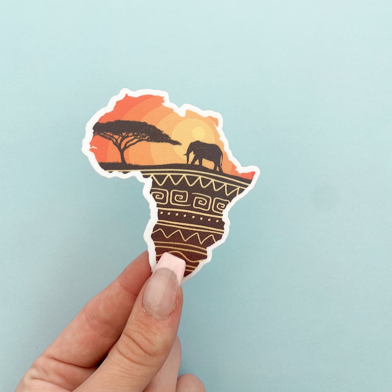African Stickers - Etsy