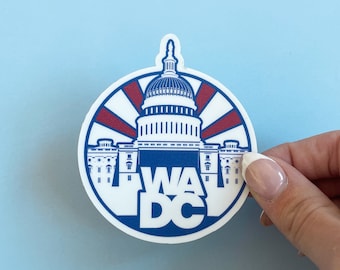 Washington DC Sticker Sheet L US Travel Journal Stickers L Matte L for ...