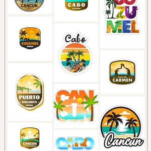 Cancun Sticker - Etsy