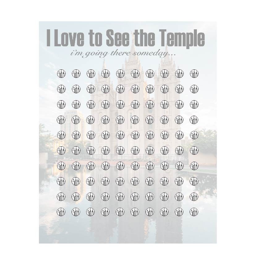 LDS Temple Map | Etsy