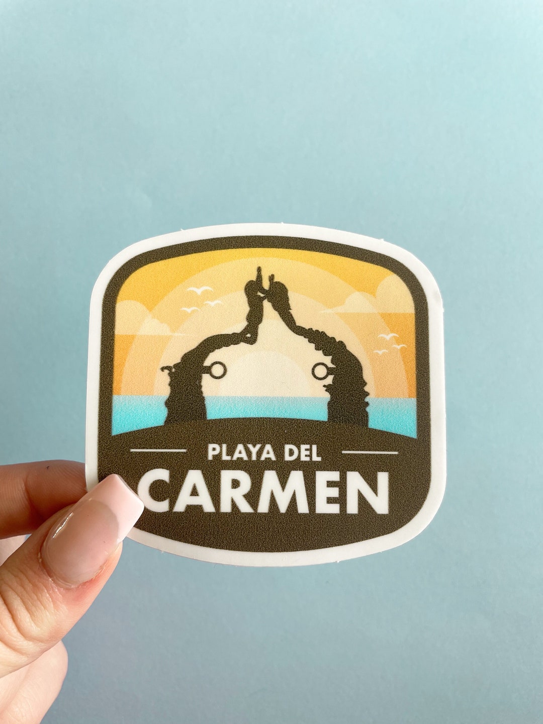Playa Del Carmen Sticker - Etsy