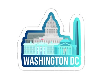Washington Dc Sticker - Etsy