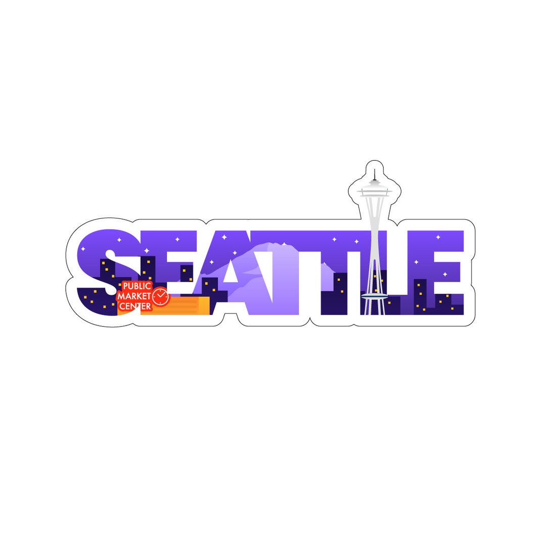 Seattle Sticker - Etsy