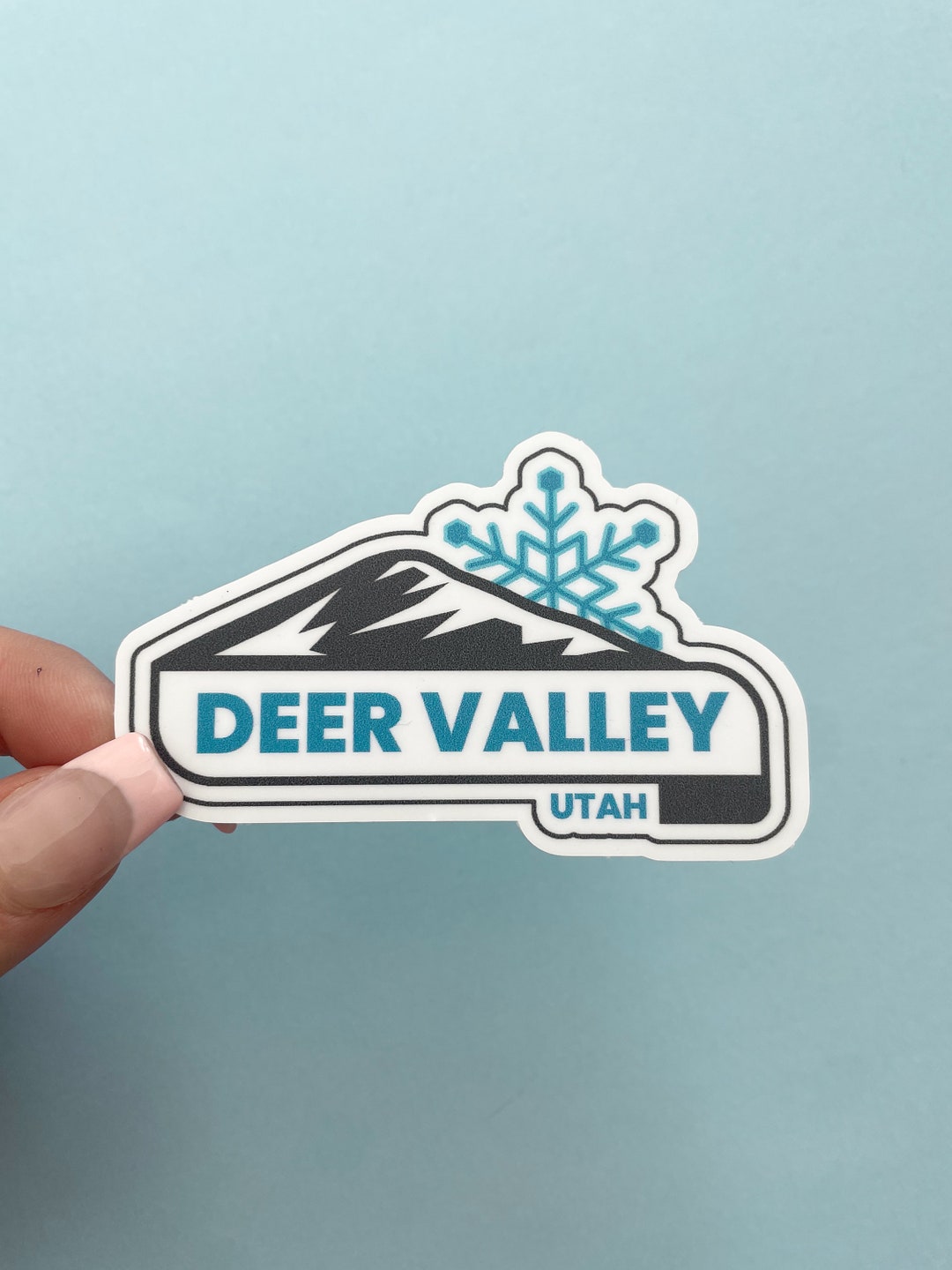 Deer Valley Ski Resort Sticker - Etsy