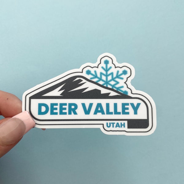 Deer Valley Sticker - Etsy