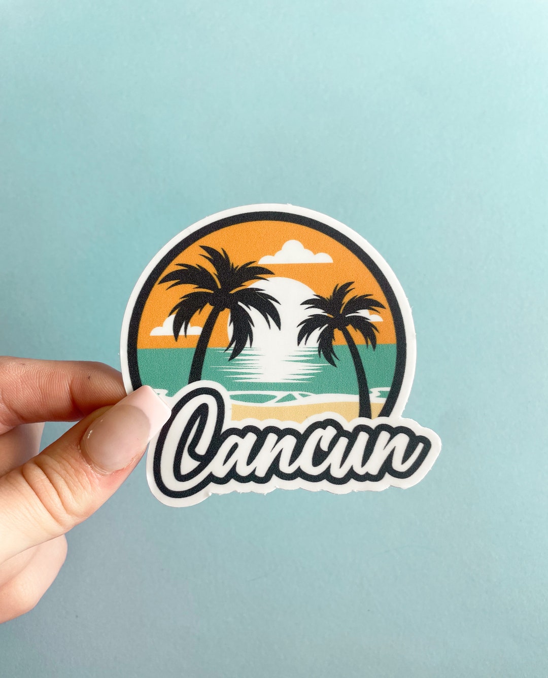 Cancun Mexico Sticker - Etsy