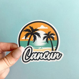 Cancun Mexico Sticker - Etsy
