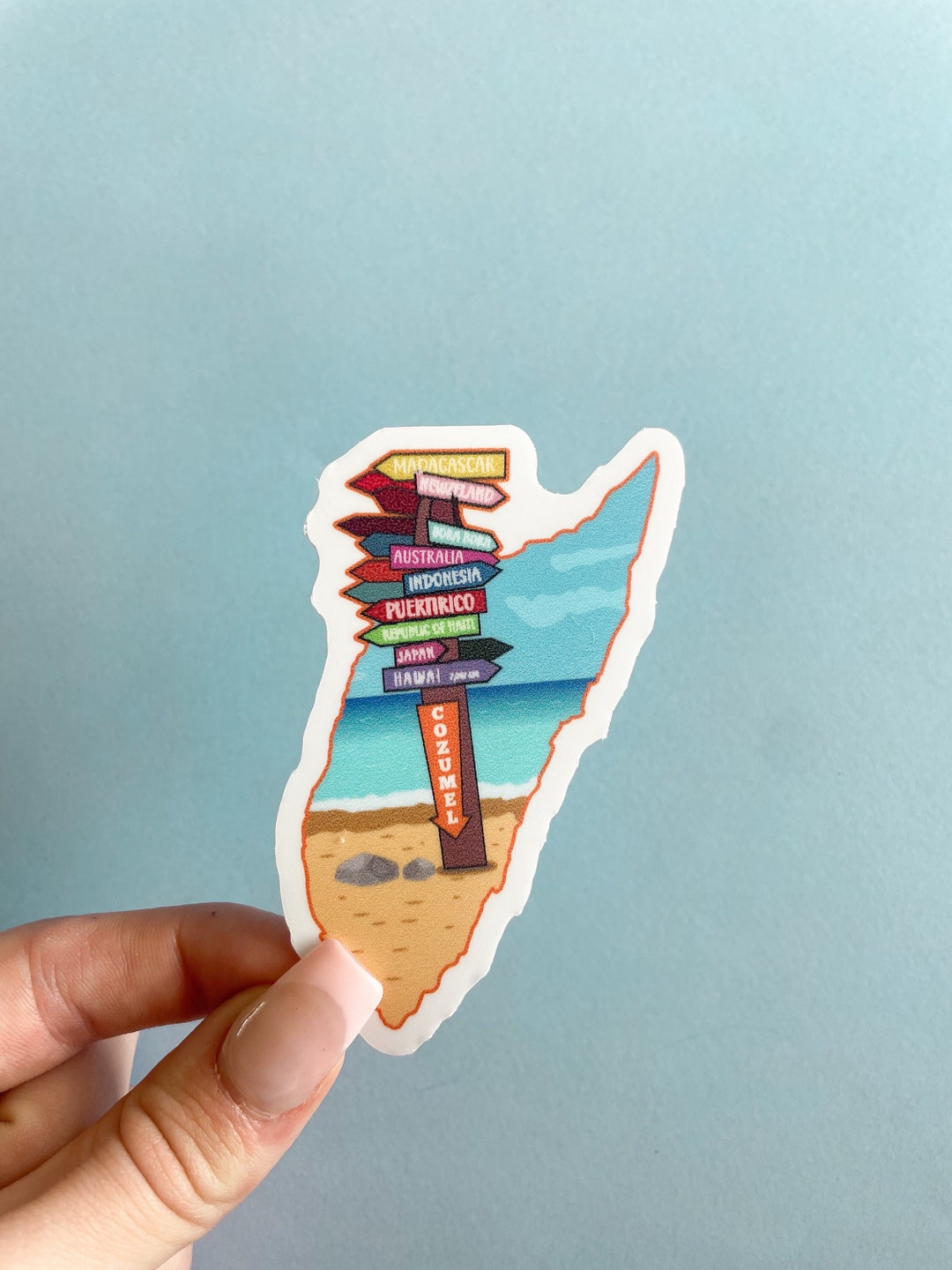 Cozumel, Mexico Sticker - Etsy