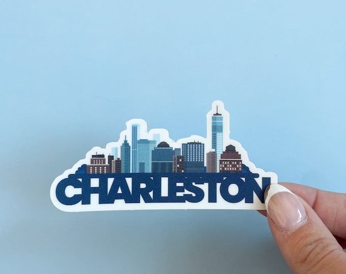 Charleston SC Sticker, Cooper River Bridge Sticker, Ravenel Bridge ...