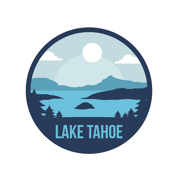 Lake Tahoe Sticker - Etsy