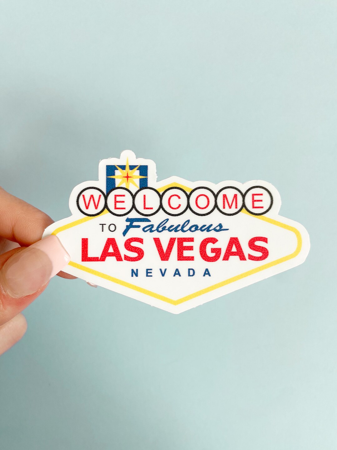 Las Vegas Sticker - Etsy