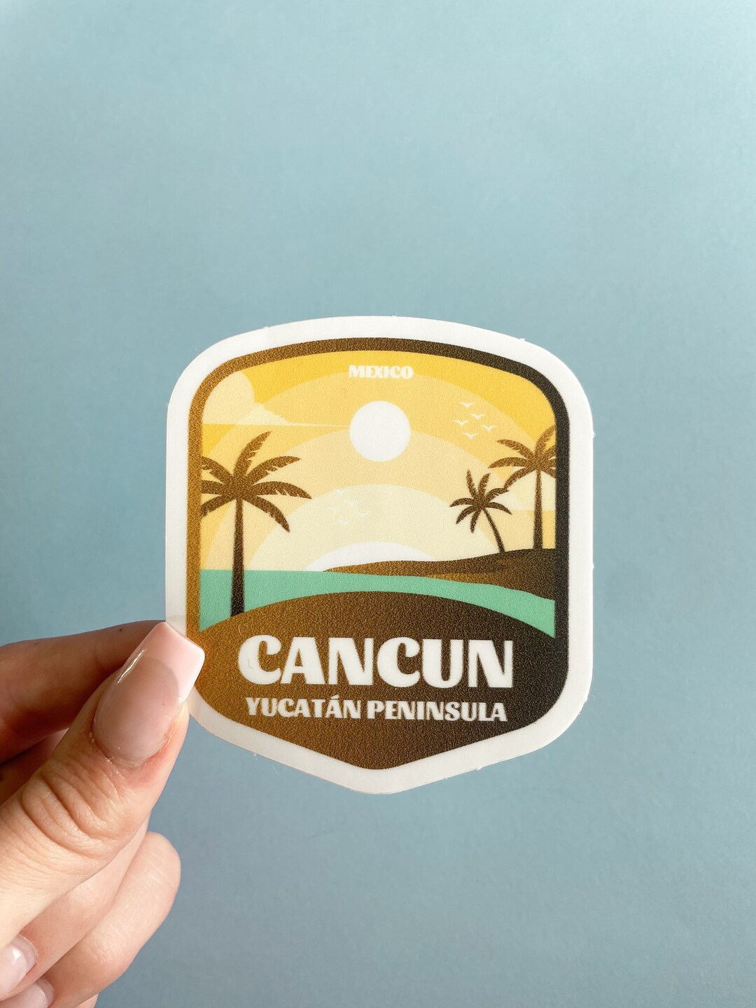 Cancun Sticker - Etsy